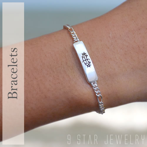 Baha'i Bracelets#N#– 9 Star Jewelry